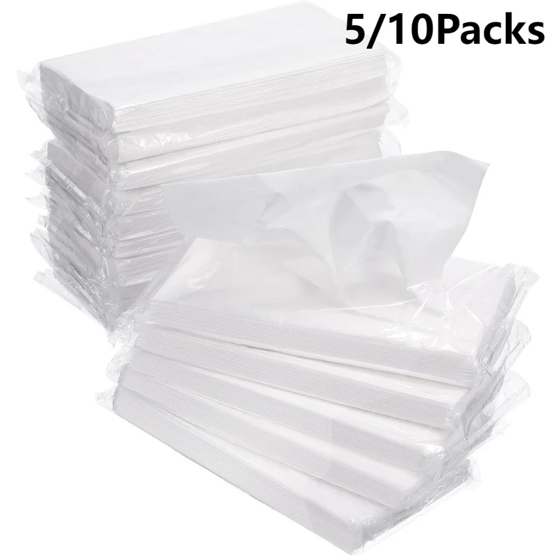 5/10Packs Car Tissues Refill Disposable Tissues for Travel Hotel ...