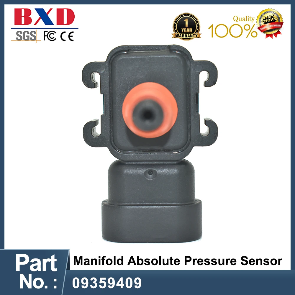 1PCS-09359409-Manifold-Absolute-Pressure-MAP-Sensor-For-G-M-BUICK ...