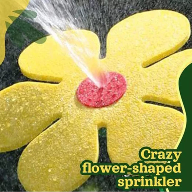 Crazy Daisy Sprinkler | asghedom.com