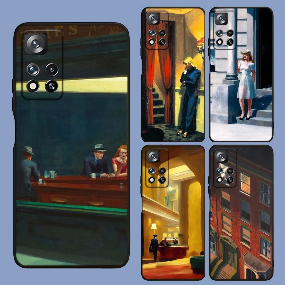 Nighthawks-By-Edward-Hopper-Phone-Case-For-Samsung-Galaxy-A13-A21s-A22 ...