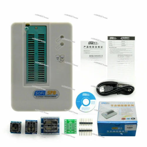 Universal-USB-Programmer-EEPROM-Flash-SP8-A-SP8-A-SPI-BIOS-24-25-BR90 ...