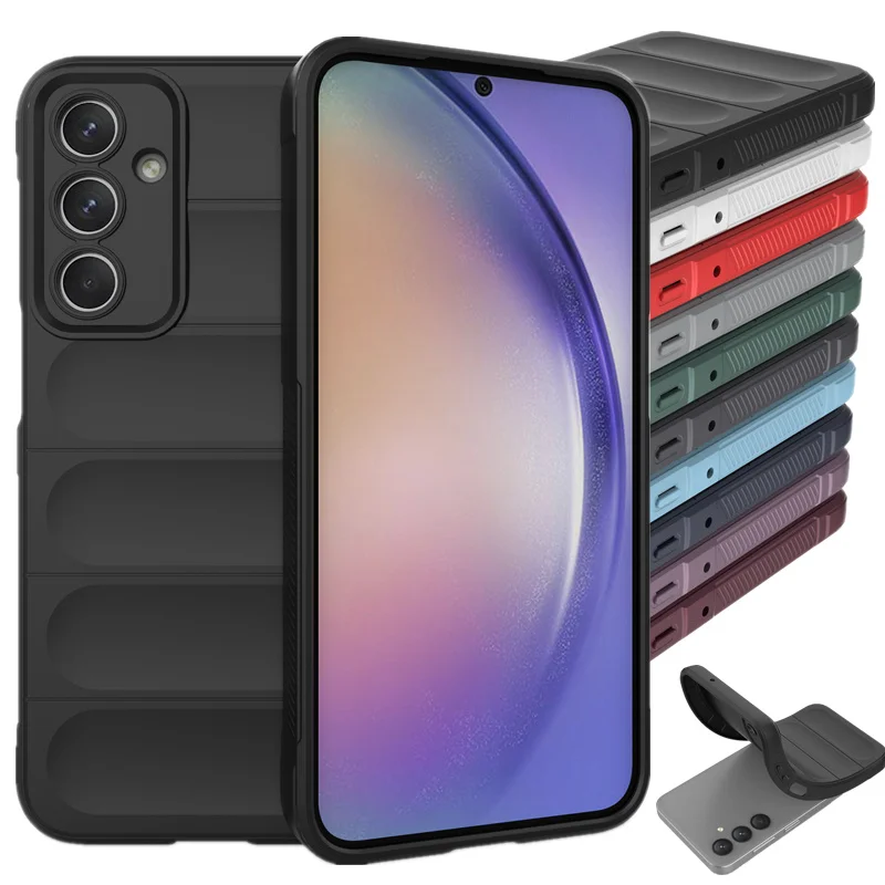Skin Feeling Flexible Silicone Case for Samsung Galaxy M35 M15 M55 5G ...