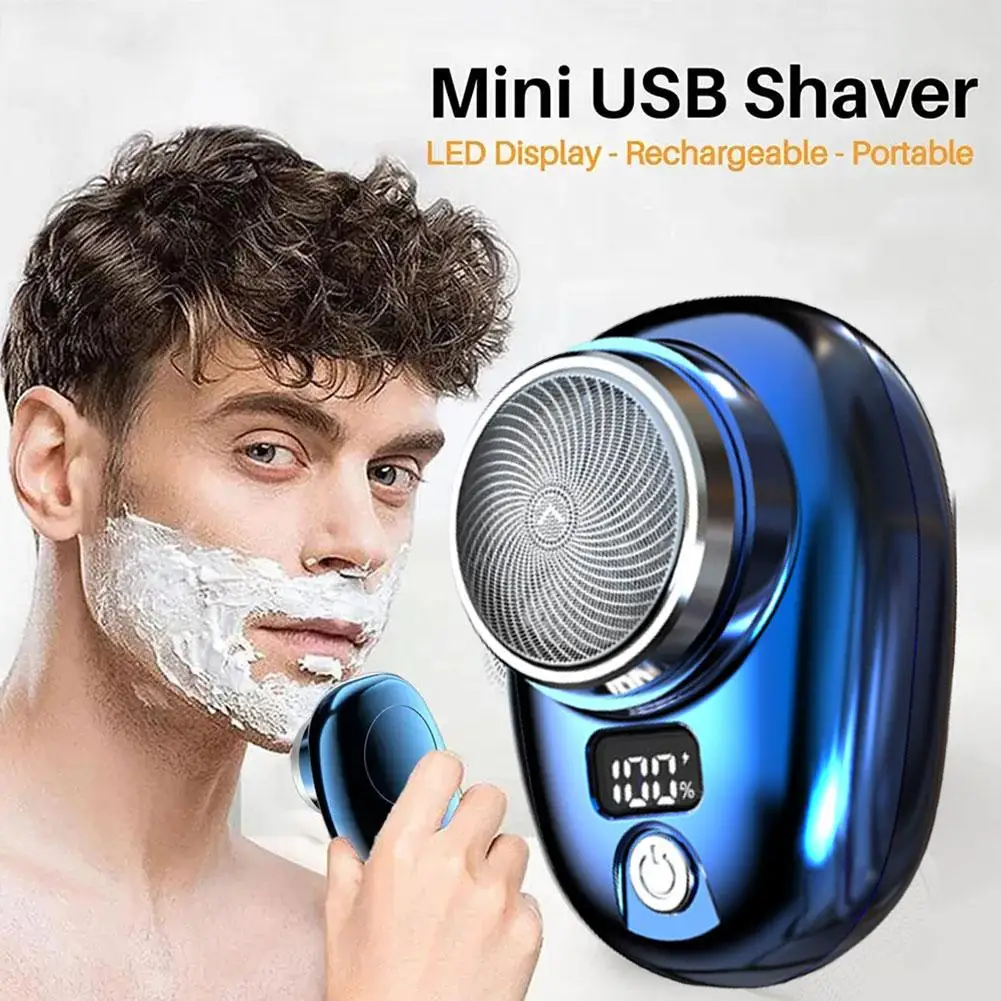 Mini-Electric-Travel-Shaver-For-Men-Portable-Pocket-Shaver-Beard ...