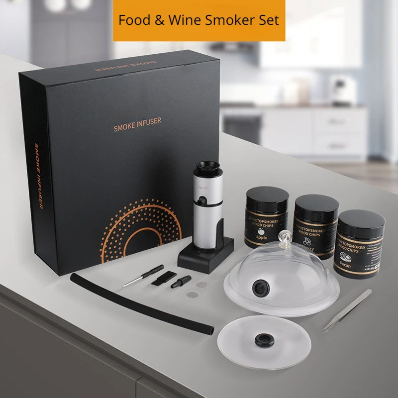 Kitchen-Utensils-Set-Cooking-Steak-Salmon-Smoker-Tools-Bar-Accessories ...