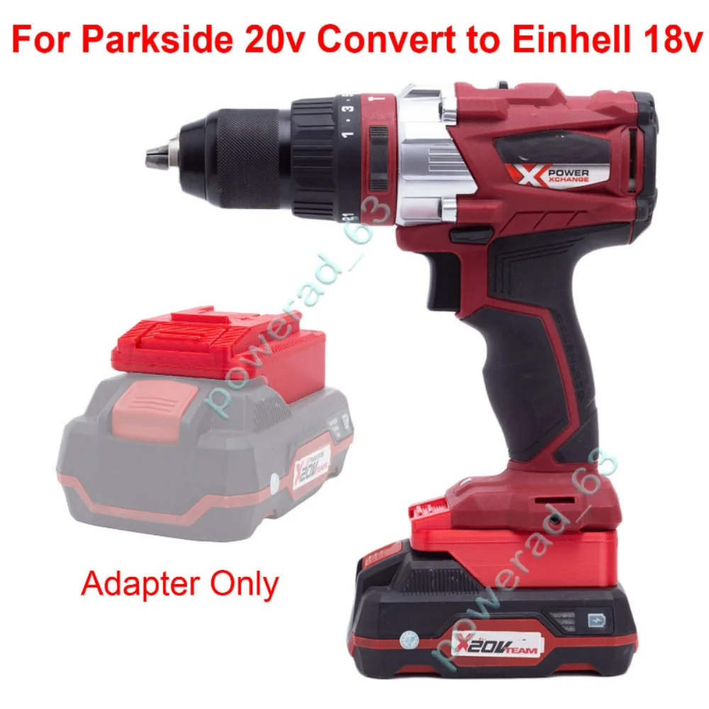 For-Lidl-Parkside-X20V-Battery-Compatible-With-For-Einhell-18V-Tools-Adapter-Not-include-tools ...