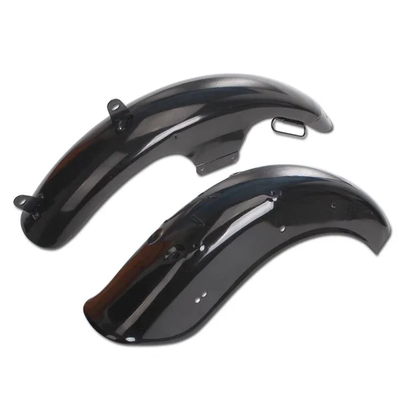 Motorcycle-Wide-Iron-Front-Rear-Fender-Cover-Mudguard-Flaps-Splash ...