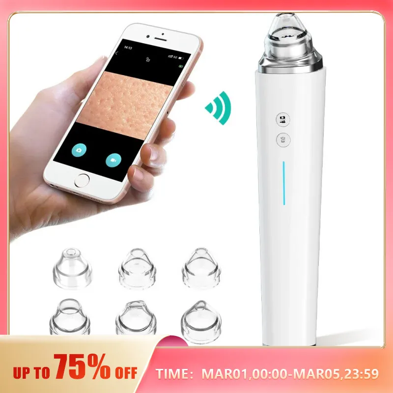 Electric-Blackhead-Remover-Vacuum-Acne-Cleaner-Black-Spots-Removal ...