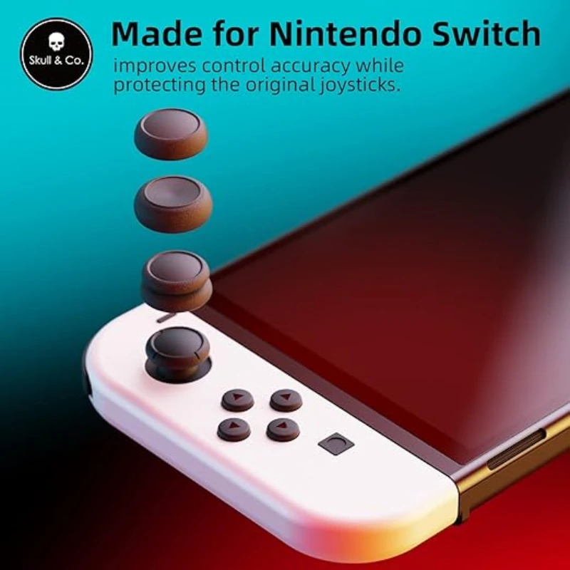 Skull & Co. JoyCon Thumb Grip Set Joystick Cap Analógico Stick Cap para ...