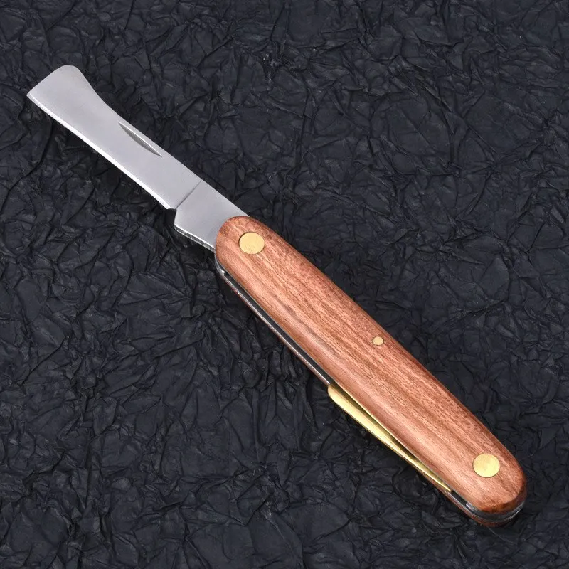 Wooden-Handle-Grafting-Knife-Grafting-Pruning-Knife-Professional-Garden ...