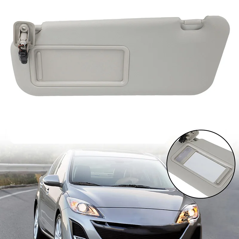 Visera lateral izquierda y derecha con luces BBM2 69 320C 75 para Mazda ...