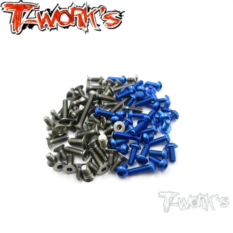 Original-T-works-TASS-TC7-1-64-Titanium-7075-T6-Dark-Blue-Screw-set ...