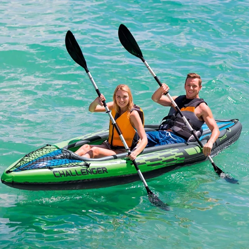 INTEX Challenger Inflatable Kayak – NATURE QUEST SUPPLY
