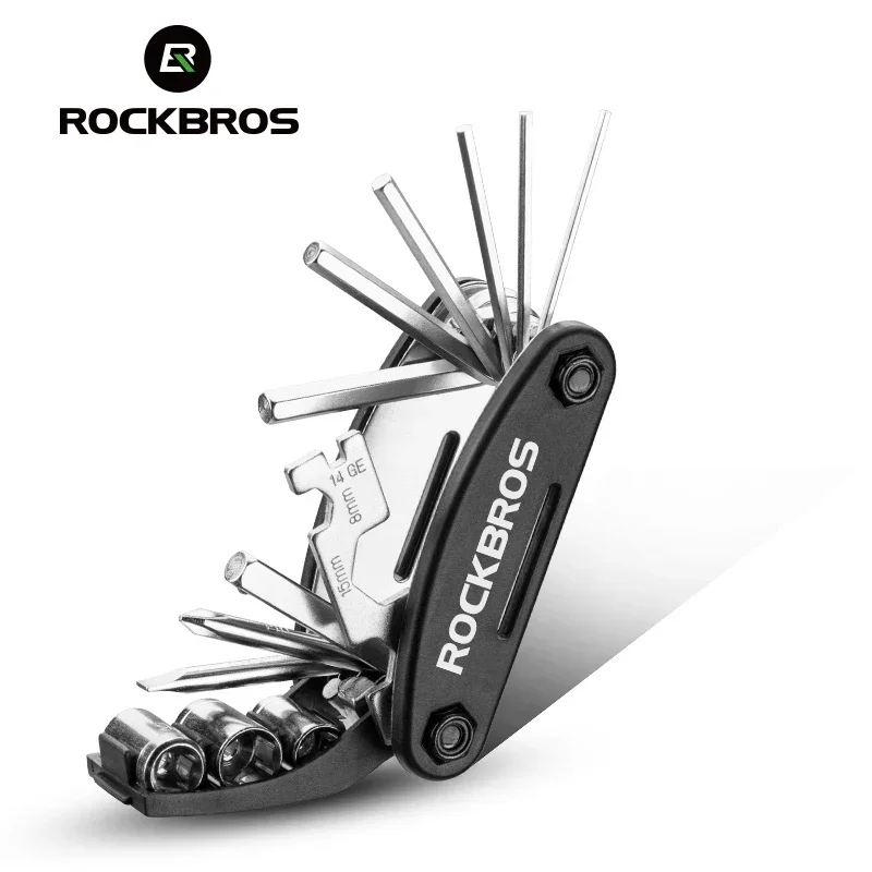 ROCKBROS-16-in-1-Bike-Bicycle-Multi-Repair-Tool-Set-Kit-Hex-Spoke-Cycle ...