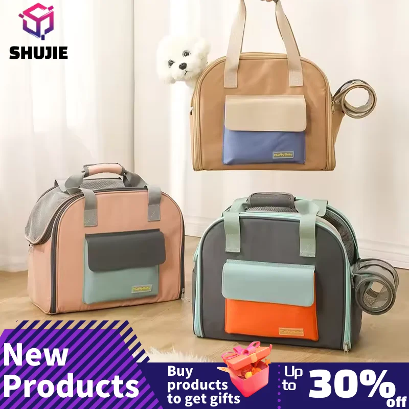 Multifunctional Pet Bag Cats and Dogs Comfortable Breathable Shoulder ...