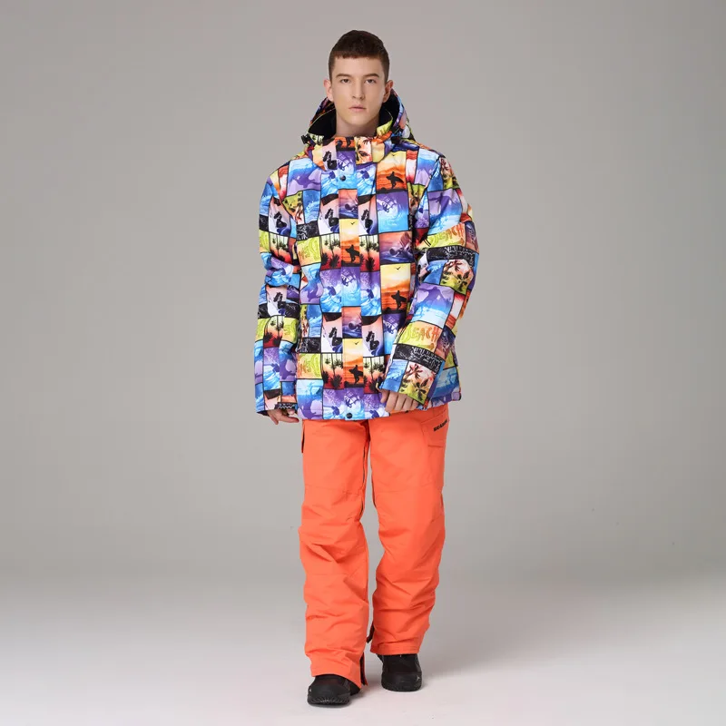 SEARIPE-Ski-Suit-Set-Men-Thermal-Clothing-Windbreaker-Waterproof-Winter ...
