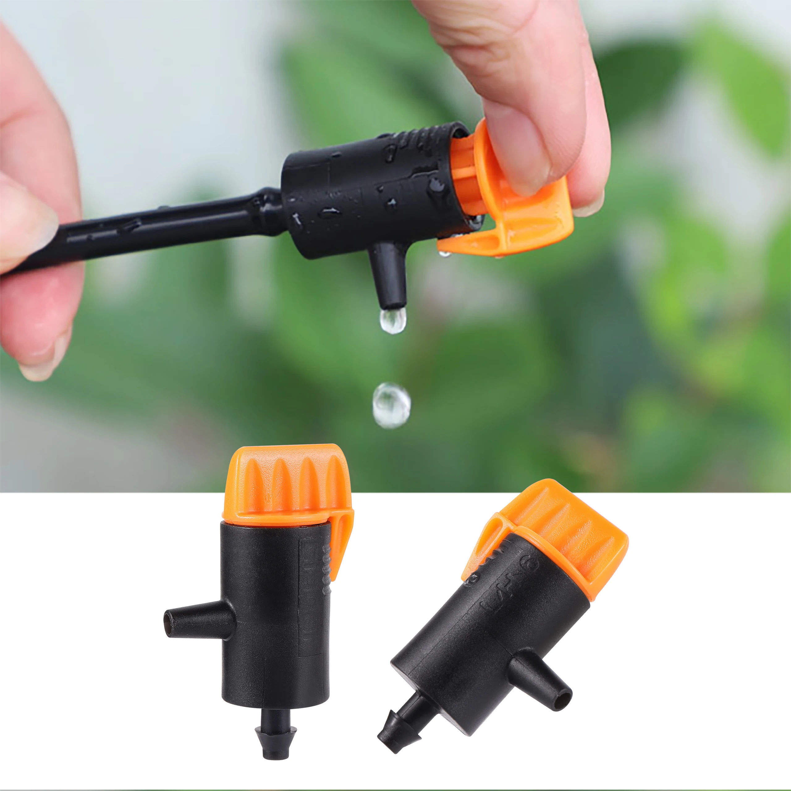 0~60L Adjustable Dripper Pressure Compensated Dripper Garden Plants ...