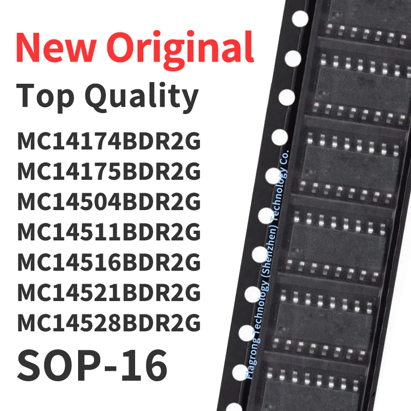 10-Piece-MC14174BDR2G-MC14175BDR2G-MC14504BDR2G-MC14511BDR2G ...