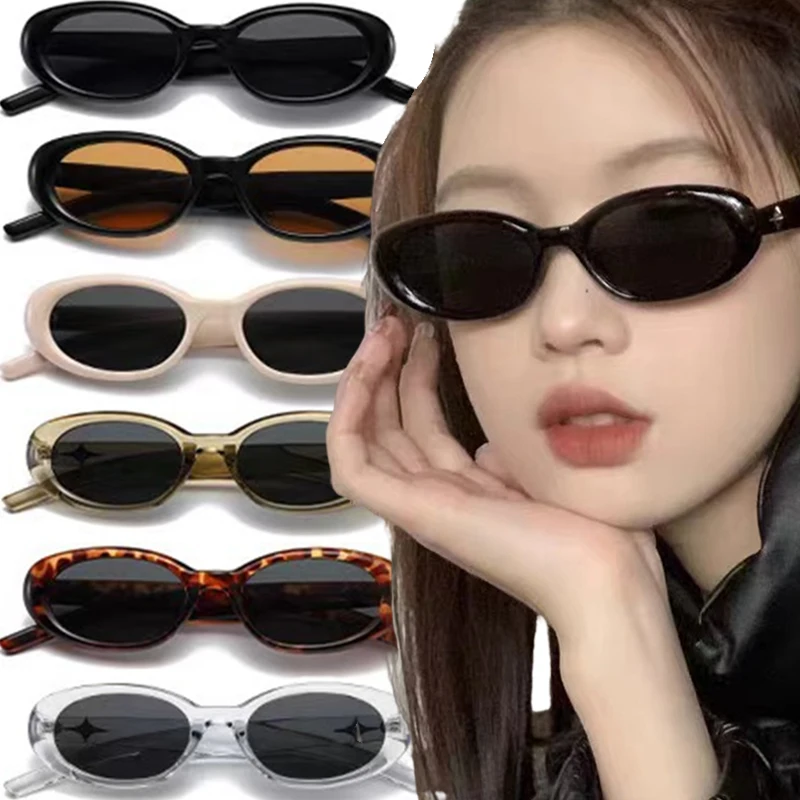 Vintage-Oval-Sunglasses-Women-Fashion-Retro-Female-Sun-Glasses-New ...