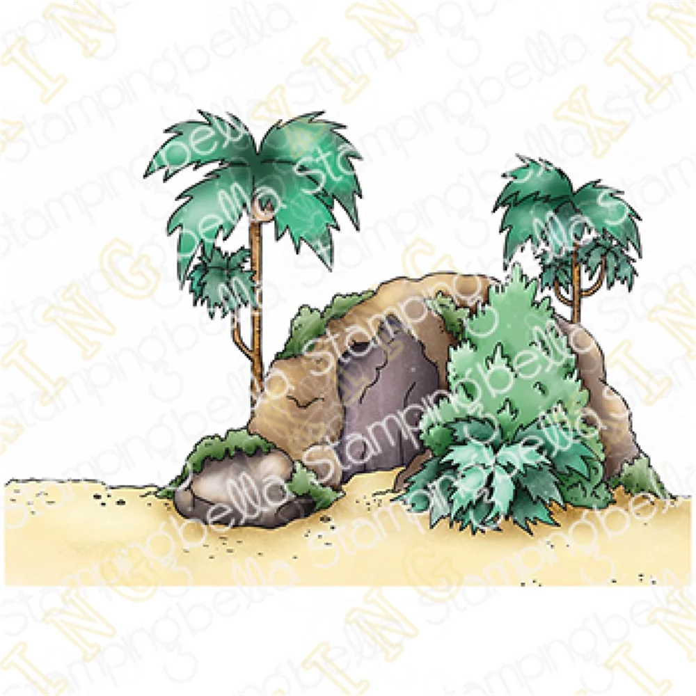 Cave-Backdrop-Clear-Silicone-Stamps-Scrapbook-Diary-Decoration ...