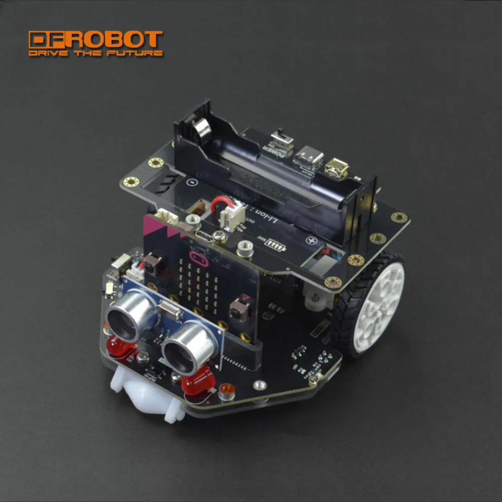 micro-Maqueen-Plus-V2-Advanced-STEM-Education-Robot-Mobile-platform-Smart-car-18650-battery-for ...