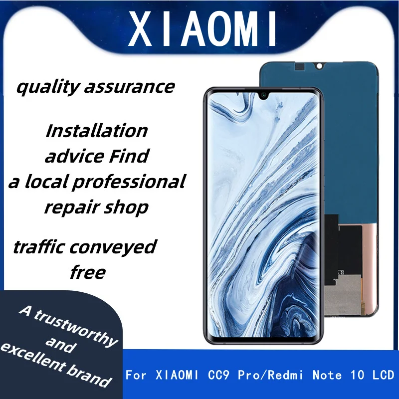 Super-Amoled-Lcd-For-Xiaomi-Mi-CC9-Pro-CC9Pro-LCD-Display-Touch-Screen ...