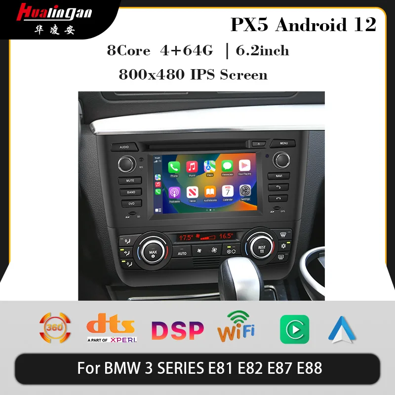 Android-Radio-For-Bmw-1-Series-E81-E82-E88-Gps-Navigation-Multimedia ...