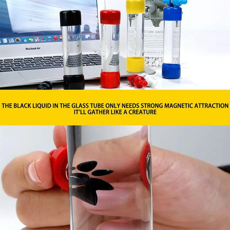 Magnetic-Liquid-Display-Toy-Ferrofluid-In-A-Bottle-Funny-Stress-Relief ...
