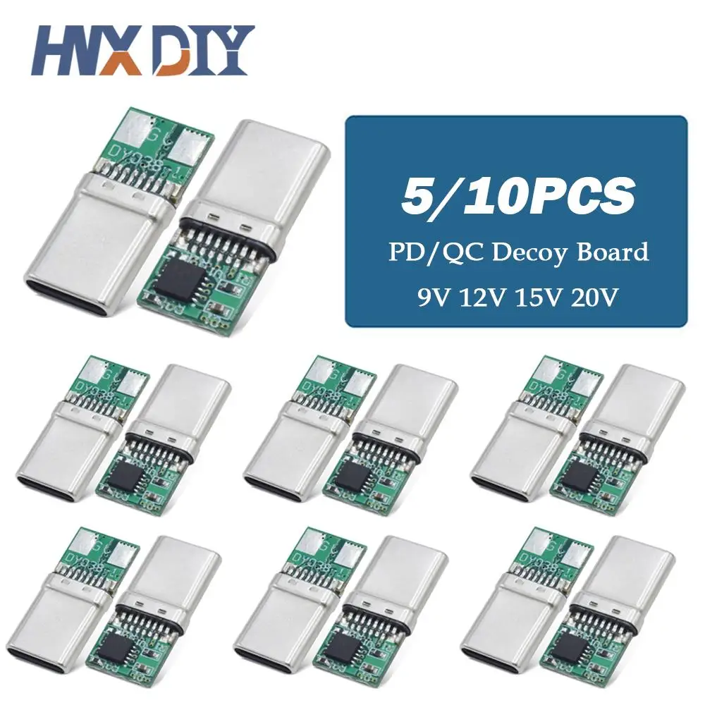 5-10pcs-Fast-Charge-PD-QC-Decoy-Board-9V-12V-15V-20V-PD-Decoy-module ...