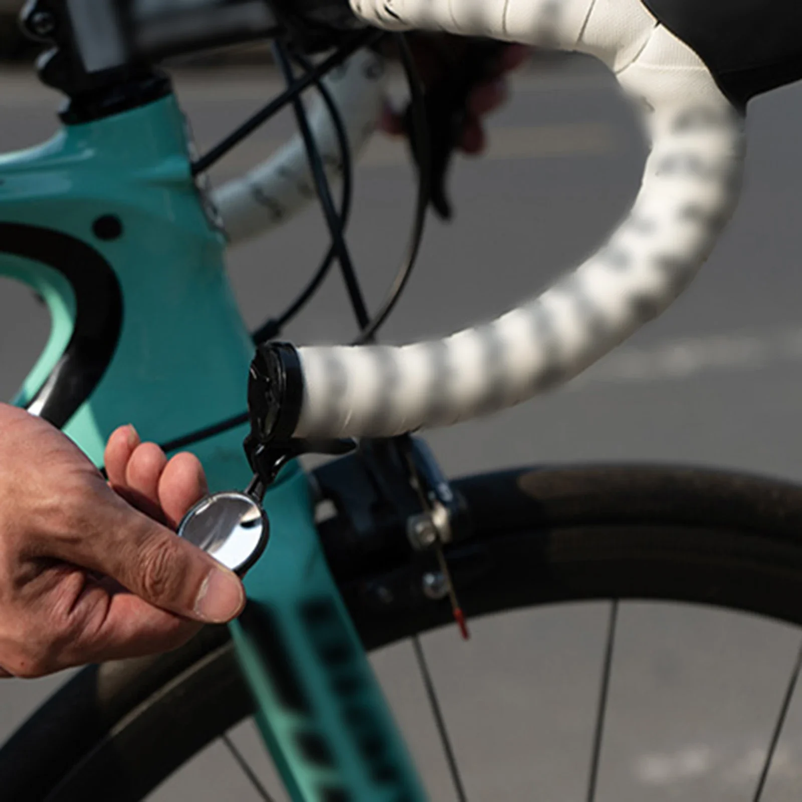 Bicycle-Rearview-Handlebar-Reflector-Outdoor-Plug-Road-Safety-Mirror ...