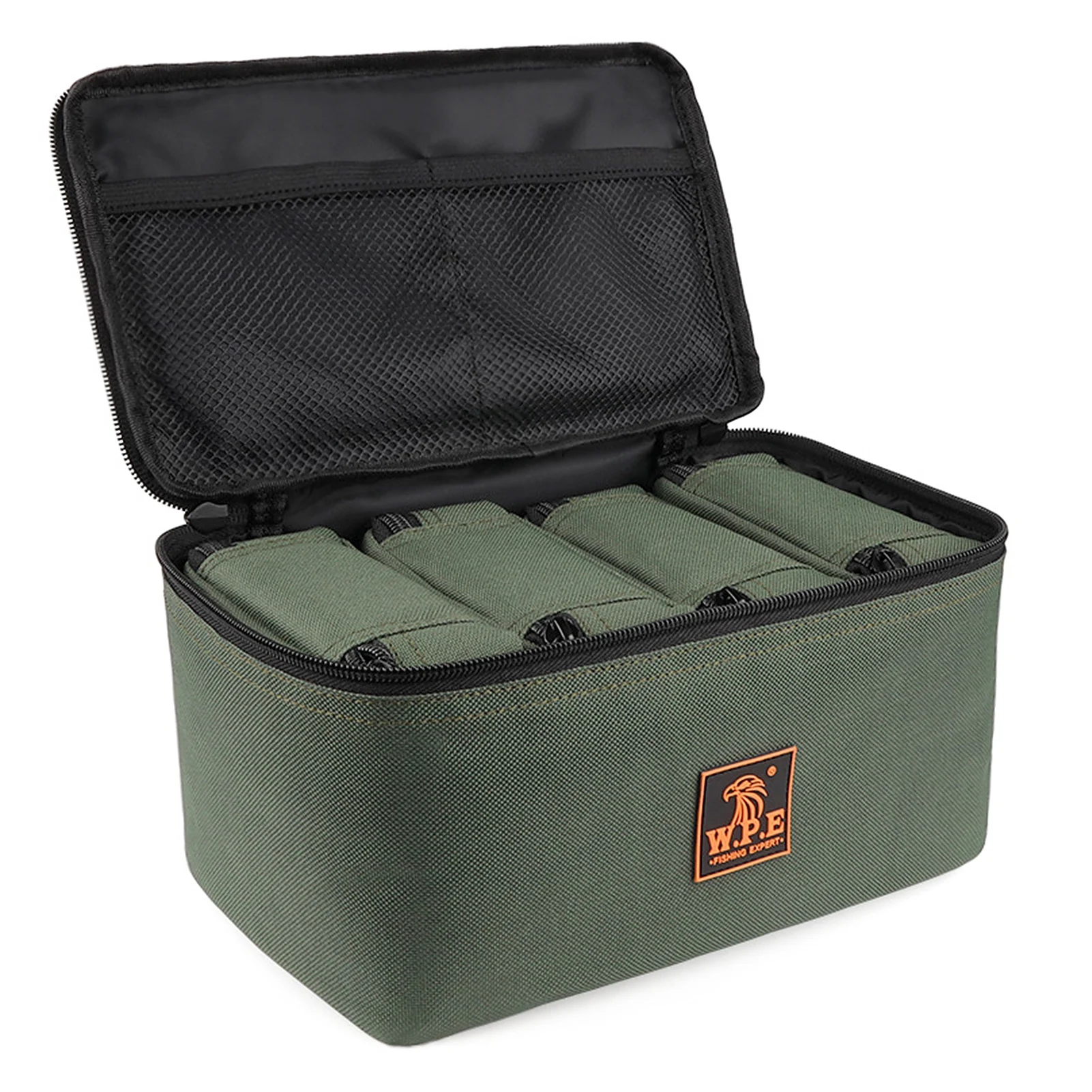 Fishing-Tackle-Bag-with-4-Small-Pouches-Fishing-Reel-Lure-Storage-Bag ...