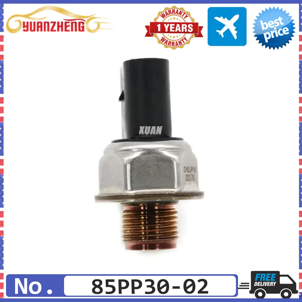 85PP30-02-FUEL-RAIL-HIGH-PRESSURE-SENSOR-NEW-FOR-HYUNDAI-H-1-STAREX-i30 ...