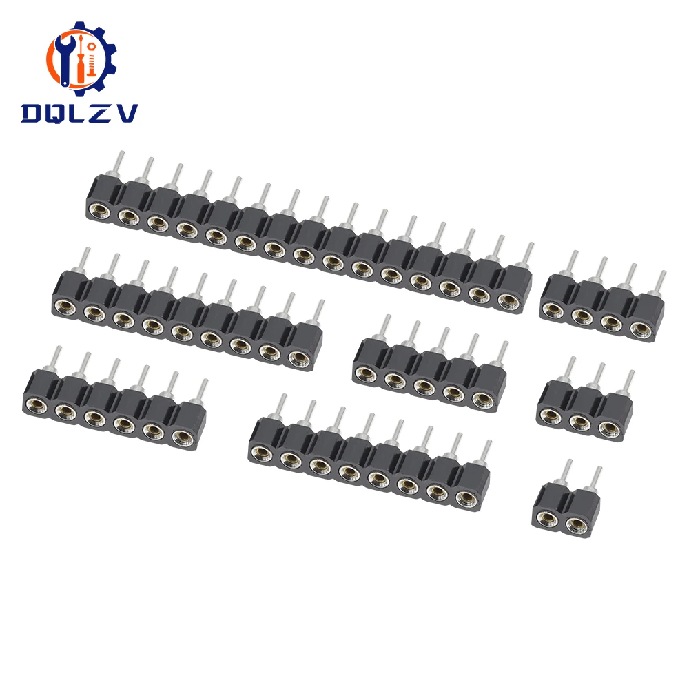 2-54MM-Pitch-Single-Row-Female-SMD-Straight-Needle-Round-Hole-Pin ...