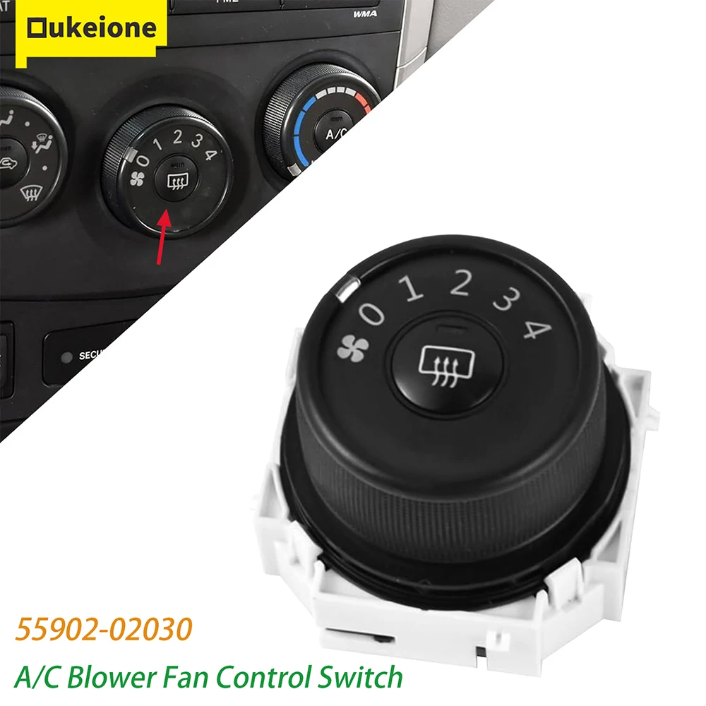 Car-A-C-Blower-Fan-Control-Switch-for-2009-2011-2012-2013-Toyota ...