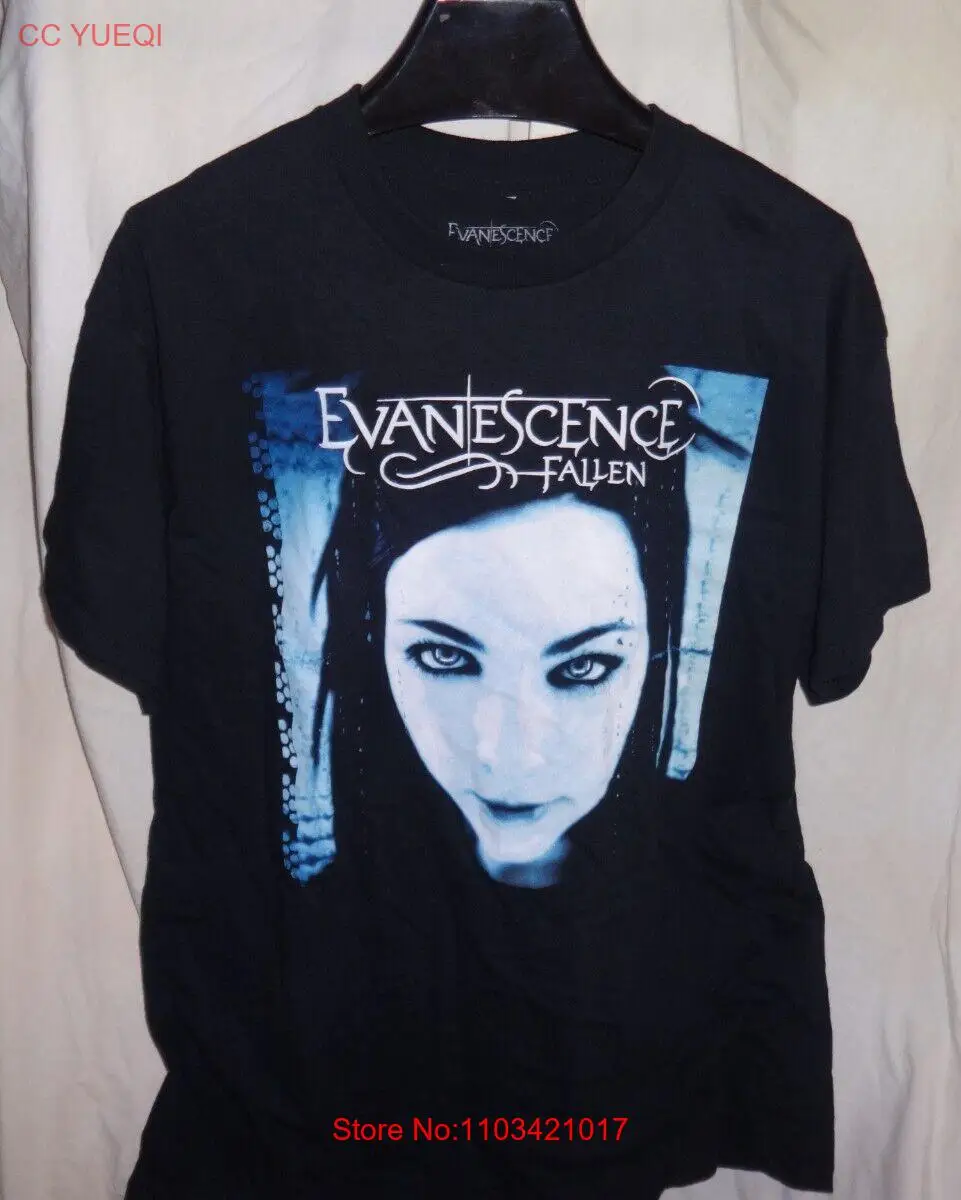 Evanescence Fallen Tour Album cover Bancd Shirt Amy Lee Sz L ...