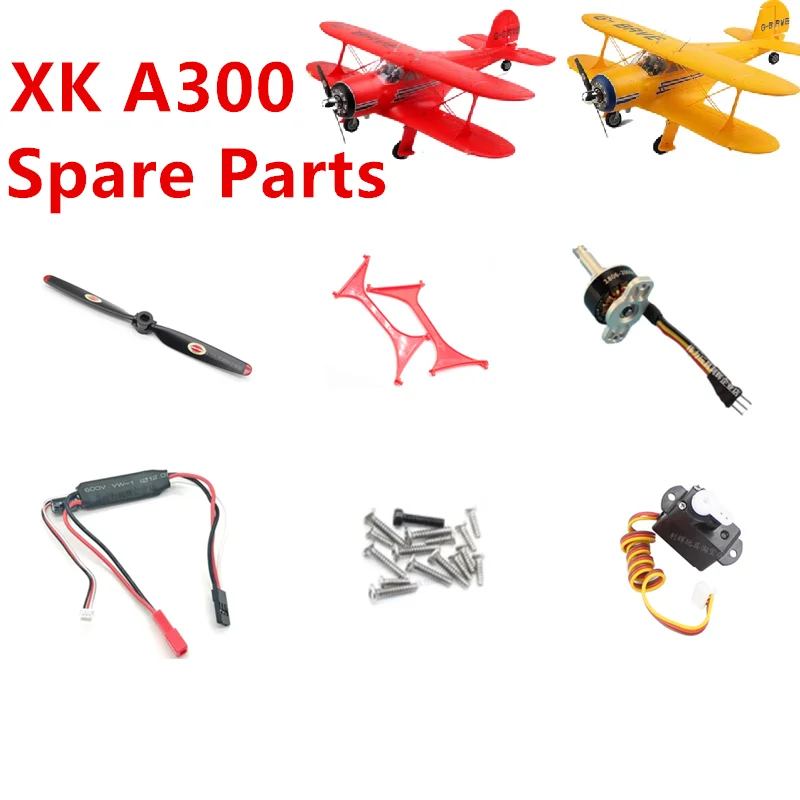 WLtoys-XK-A300-RC-Airplane-Spare-Parts-Propeller-Motor-Servo-Landing ...