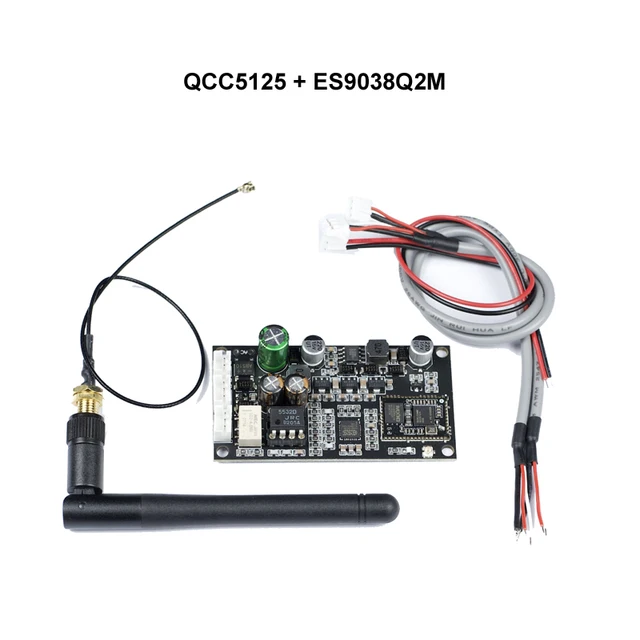 KAISAYA QCC5125 ES9038Q2M LDAC 5.1 Lossless HiFi Bluetooth Audio ...