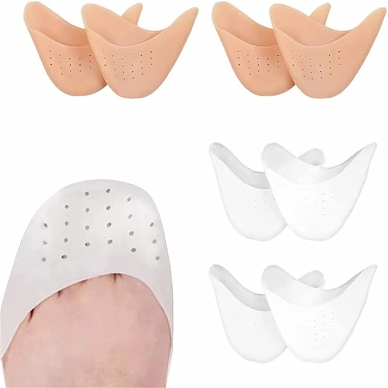 Silicone Toe protection Forefoot Pads Insoles Comfortable Shoe Pad Pain ...