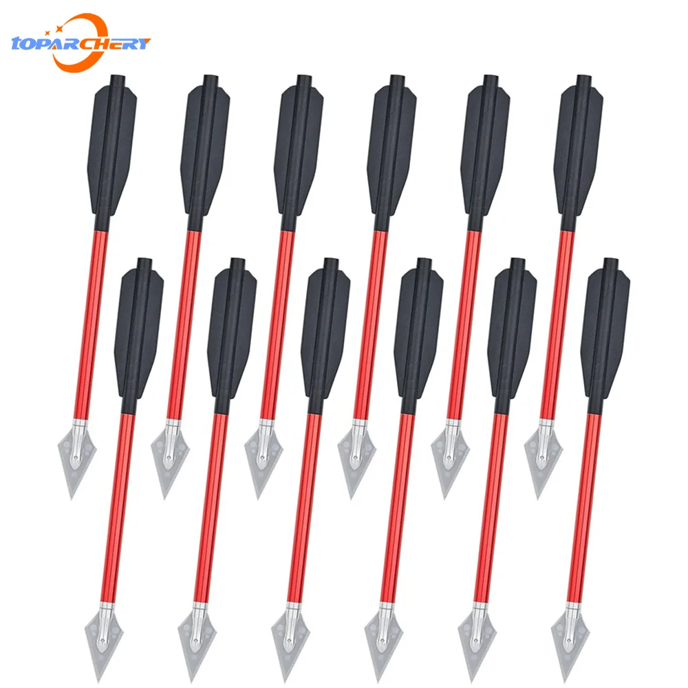 6-7inch-Crossbow-Arrow-Outdoor-Shooting-Hunting-Arrow-Aluminum-Tips ...