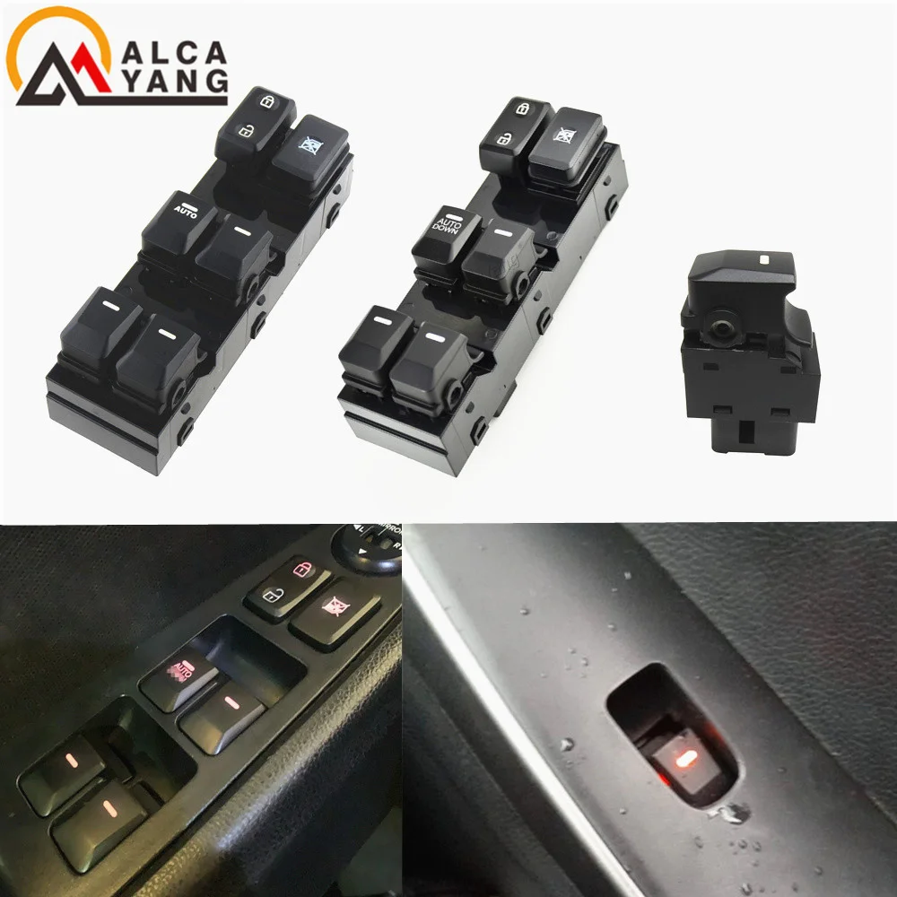 Interruptor de ventana de energía eléctrica para coche, nuevo botón de Control de ventana para ...