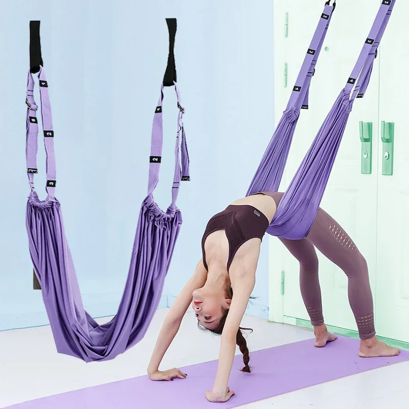 Yoga-Stretch-Strap-Aerial-Yoga-Strap-Pull-Rope-Back-Stretcher-Leg ...