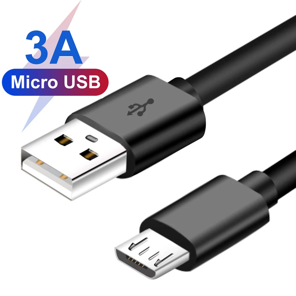 Micro-USB-Cable-3A-Fast-Charging-Micro-Data-Cord-For-Samsung-S6-S7 ...