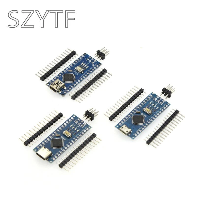 1pcs Nano 3.0 Mini Usb Driver Atmega328 5v 16m Micro Controller Board ...