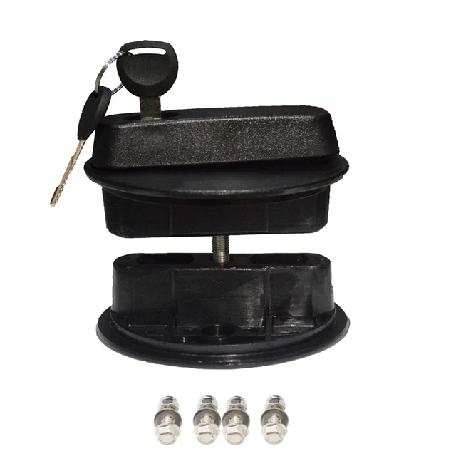 20L Litre Petrol Jerry Cans Plastic Motorcycle Gasoline Fuel Tank Mount ...