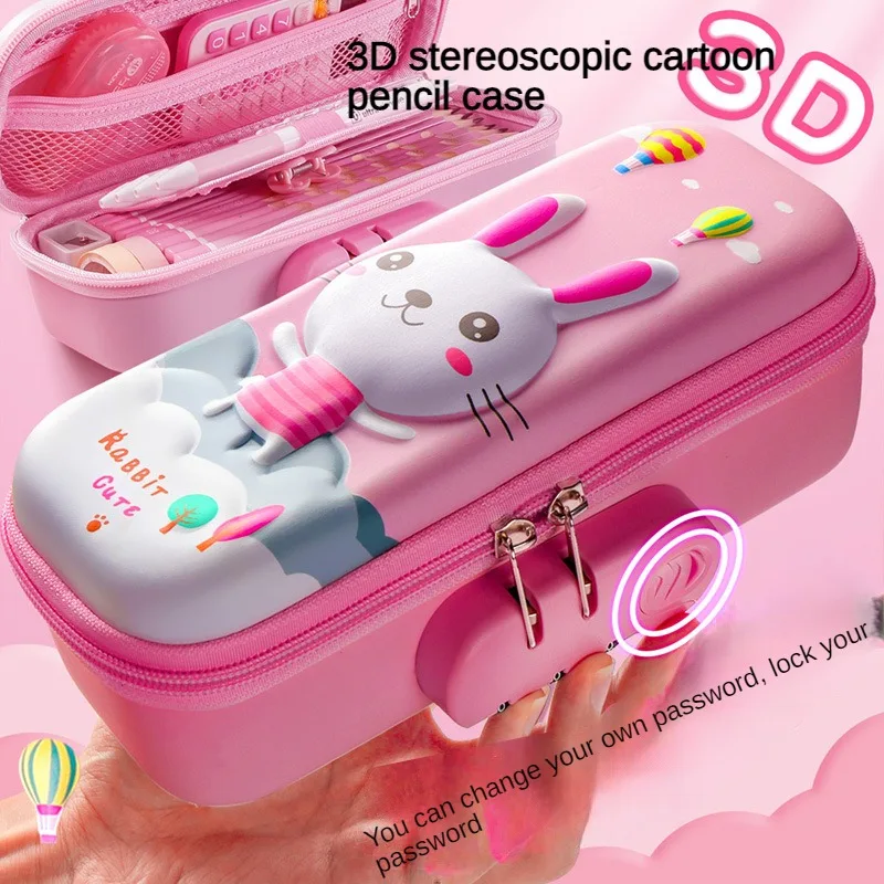 Large-Capacity-3D-Combination-Lock-Pen-Case-Can-Change-The-Password-Of ...