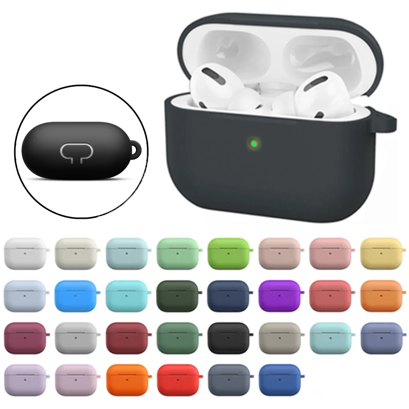 Soft-Silicone-Earphones-Protective-Cover-For-Apple-Airpods-Pro-Case ...