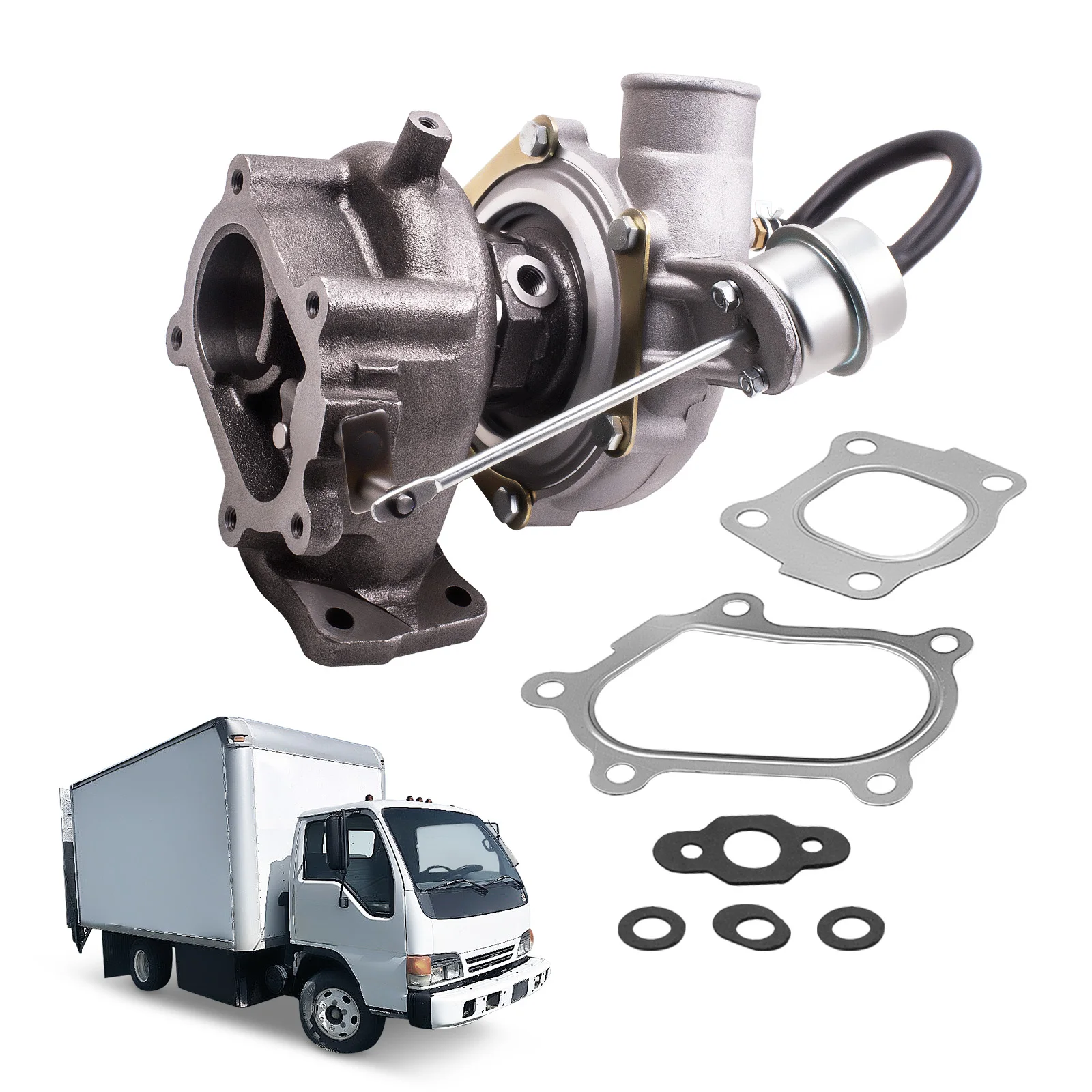 Tb28 Turbo Charger For Isuzu Npr 4he1 4.8l Engine 98-04 Gmc 8972089661 ...