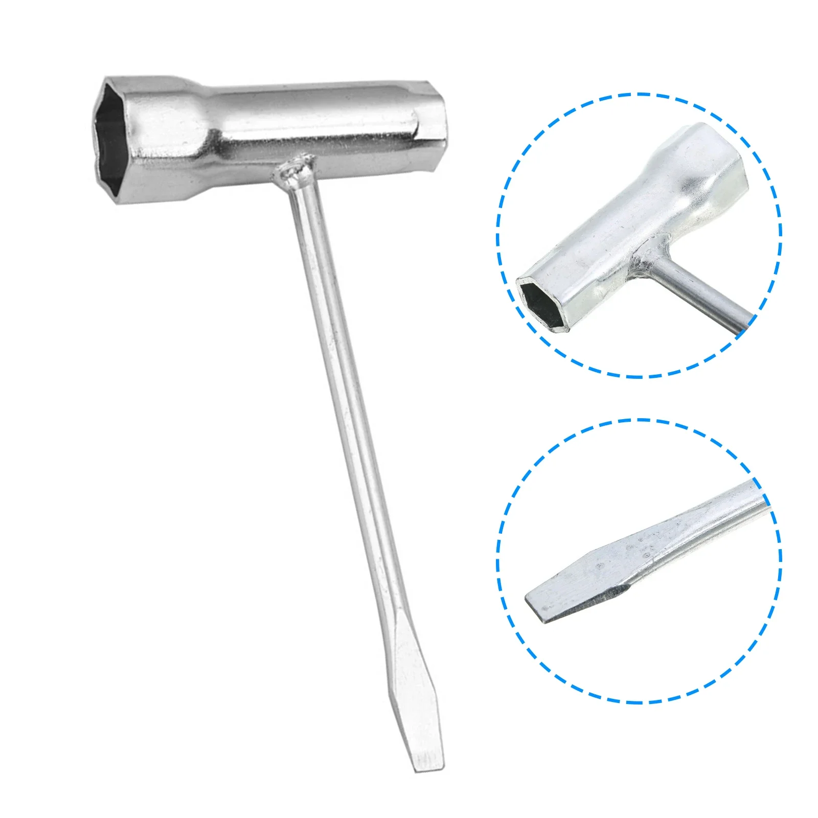 Spark-Plug-Socket-Wrench-13mm-and-19mm-Stainless-Steel-Wrench-for ...