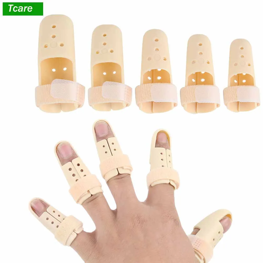 Tcare-1Piece-Finger-Splint-Brace-Adjustable-Finger-Support-Protector ...
