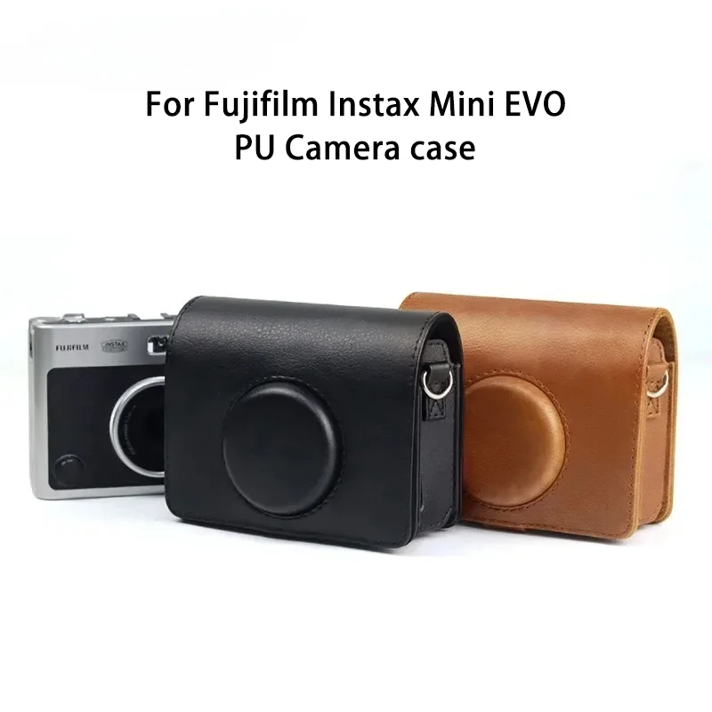 For-Fujifilm-Instax-Mini-EVO-PU-Leather-Camera-Case-Protective-Carry ...