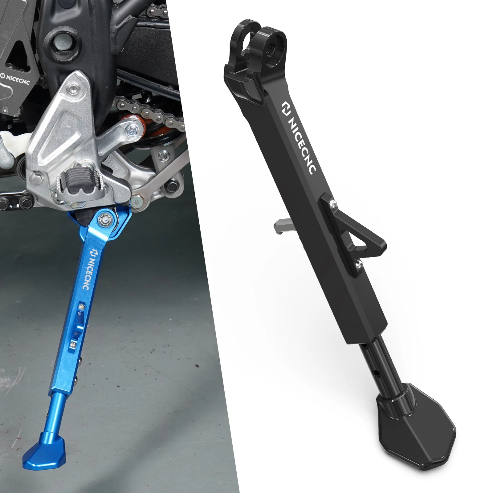 Motorcycle-CNC-Adjustable-Foot-Side-Stand-Kickstand-for-Yamaha-Tenere ...